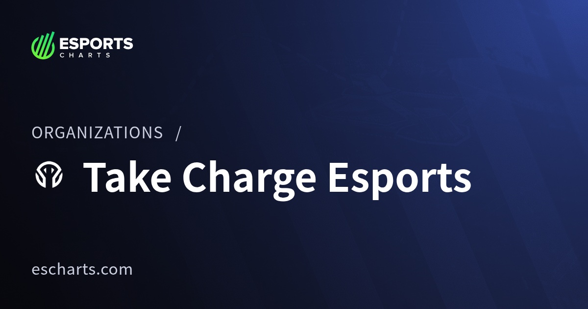 Take Charge Esports Organization Overview | Esports Charts