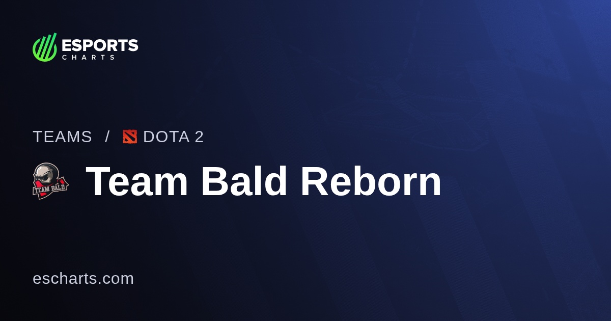 Team Bald Reborn Dota 2 (Bald) Team Overview and Viewers Statistics ...