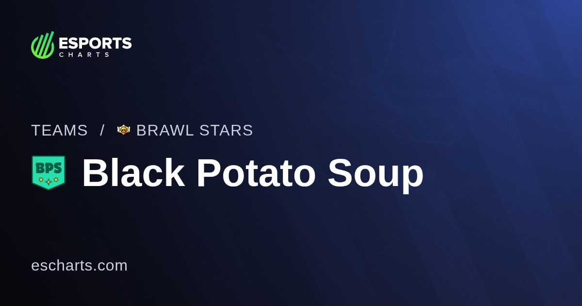 Visão geral da equipe de Black Potato Soup Brawl Stars (BPS) e ...