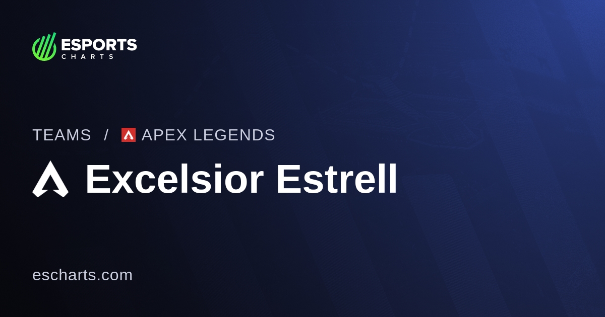 Excelsior Estrell Apex (EE) Team Overview and Viewers Statistics ...