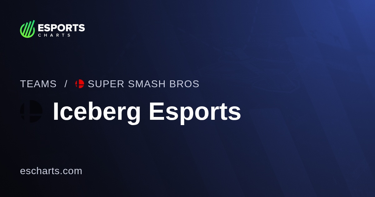Iceberg Esports SSB (Iceberg) Team Overview and Viewers Statistics ...