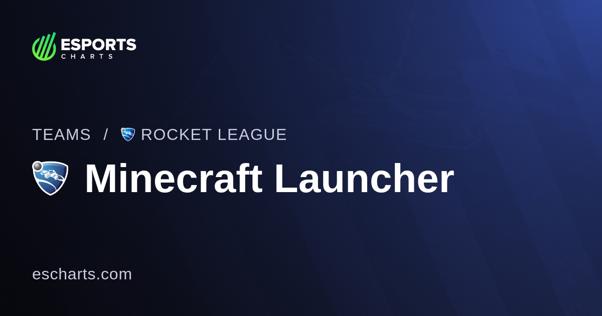 Minecraft Launcher RL (minecraft-launcher)チームの概要と視聴者統計 | Esports Charts