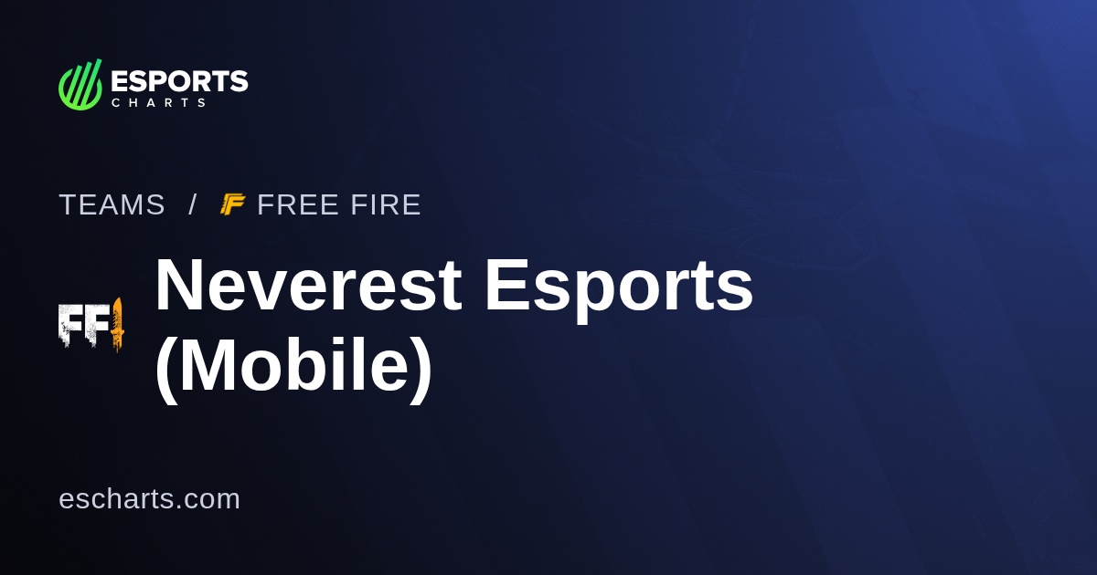 Neverest Esports (Mobile) Free Fire (neverest-esports-mobile) Team ...