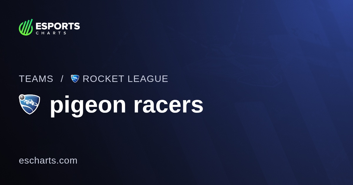 pigeon racers RL (PR) Team Overview and Viewers Statistics | Esports Charts