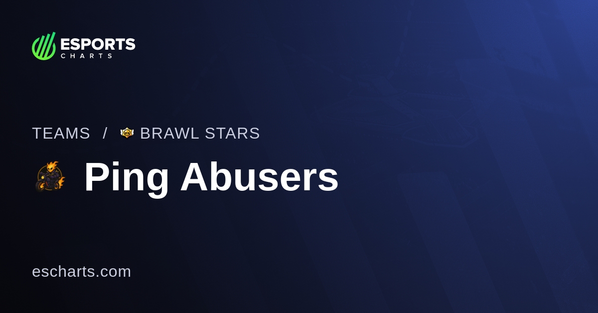 Ping Abusers Brawl Stars (ping-abusers) Team Overview and Viewers ...