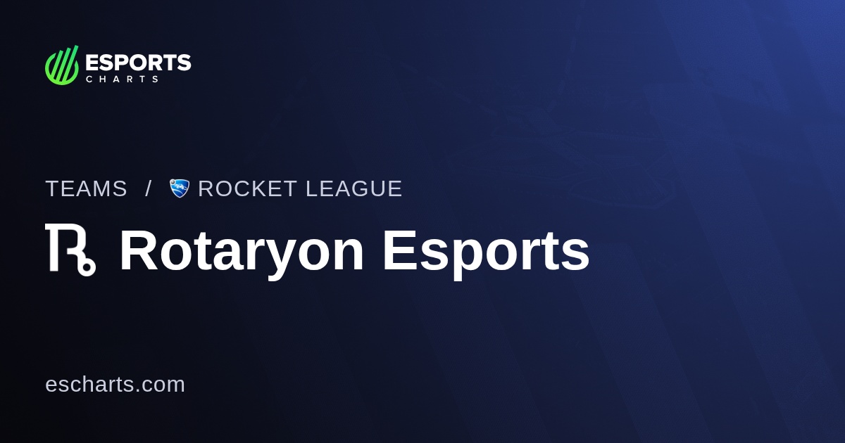Rotaryon Esports RL (Rotaryon) Team Overview and Viewers Statistics ...