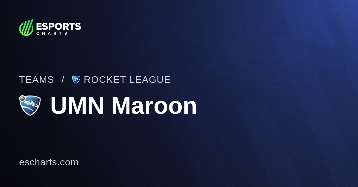 UMN Maroon RL (umn-maroon) Team Overview and Viewers Statistics ...