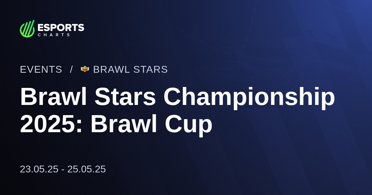 Brawl Stars Championship 2025: Brawl Cup - Brawl Stars - İzleyici ...