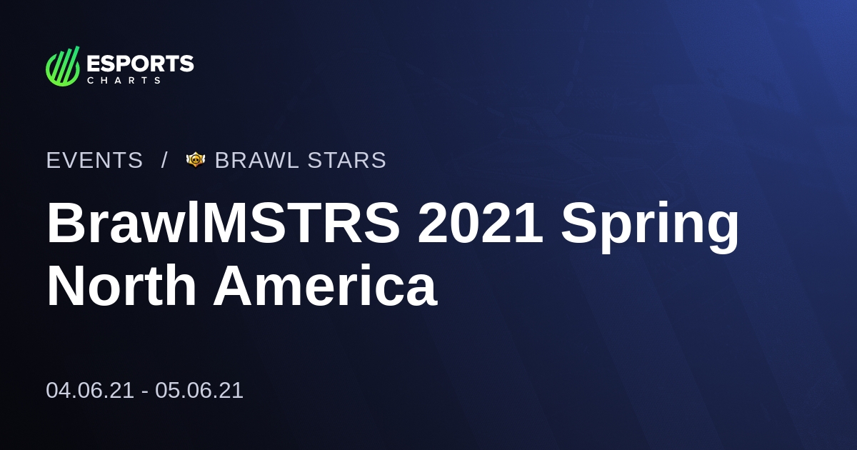 BrawlMSTRS 2021 Spring North America - Brawl Stars - Viewership ...
