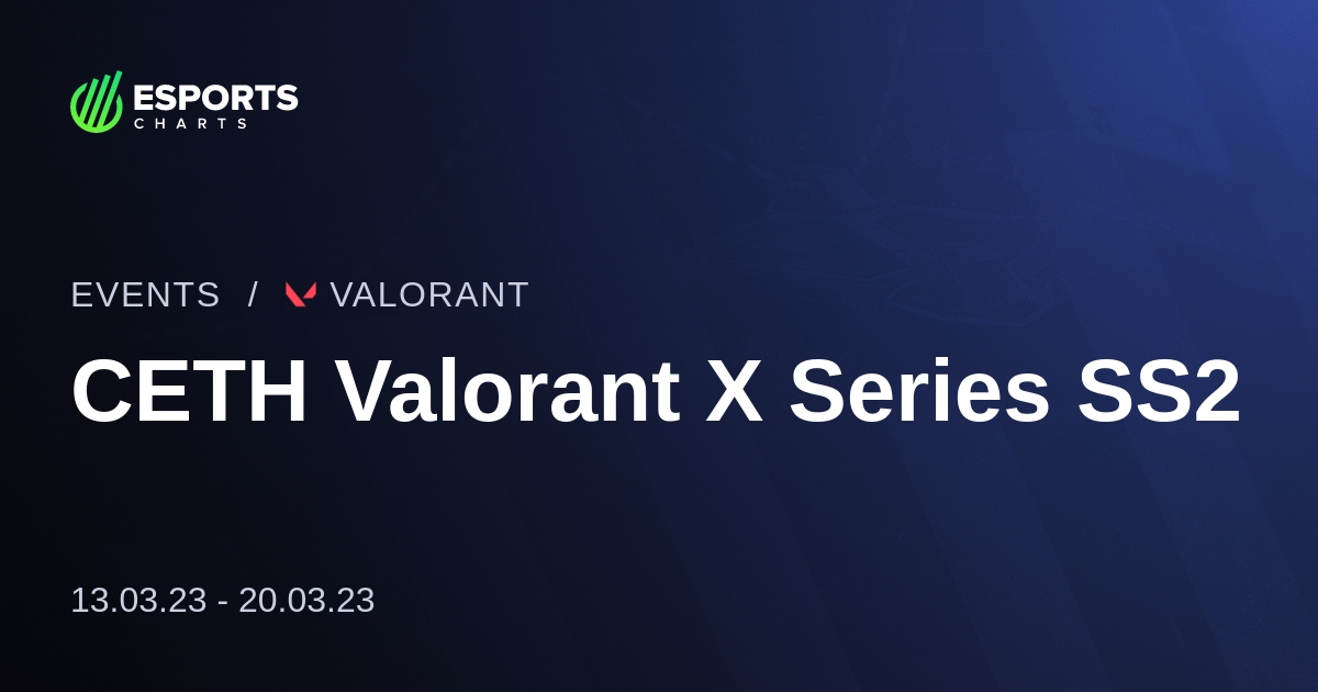 CETH Valorant X Series SS2 - Valorant - Статистика, Обзор, Призовой ...