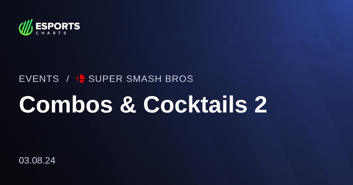 Combos & Cocktails 2 - SSB - Viewership, Overview, Prize Pool | Esports ...