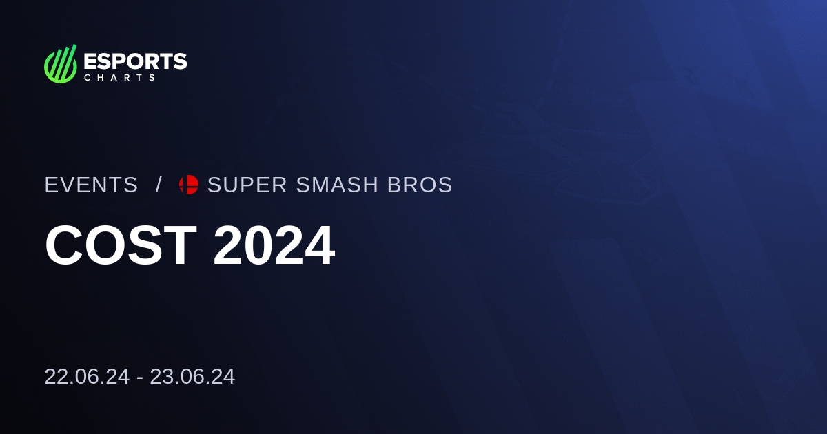 COST 2024 - SSB - Viewership, Overview, Prize Pool | Esports Charts