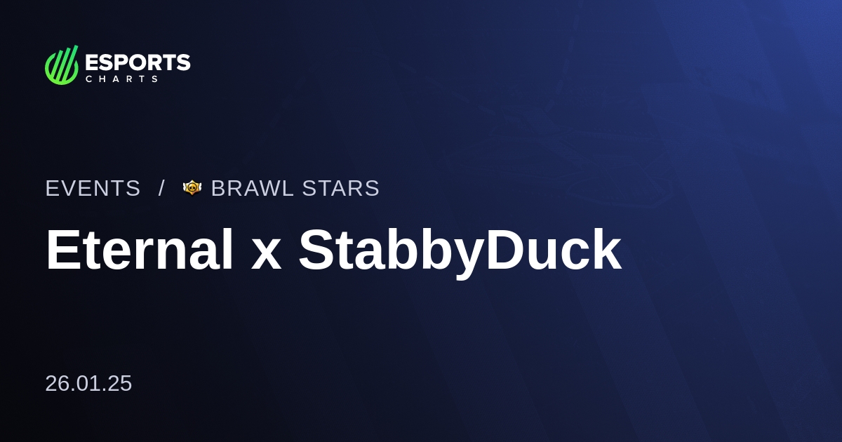 Eternal x StabbyDuck - Brawl Stars - Viewership, Overview, Prize Pool ...