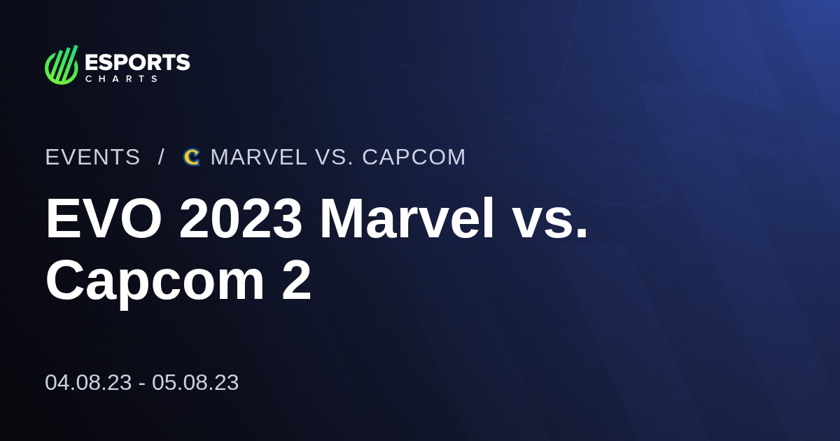 EVO 2023 Marvel vs. Capcom 2 - Marvel vs. Capcom - Viewership, Overview ...
