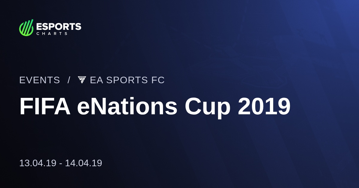 FIFA eNations Cup 2019 - FC - Schedule and Results