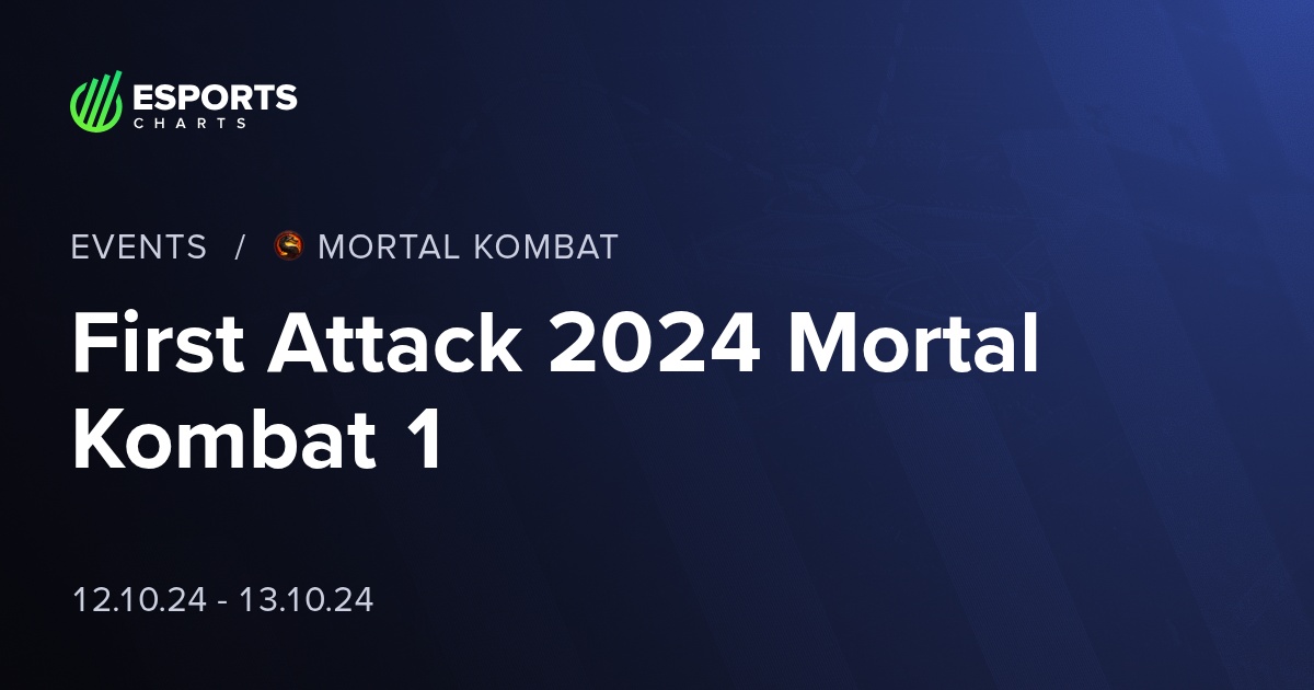 First Attack 2024 Mortal Kombat 1 - MK - Viewership, Overview, Prize ...