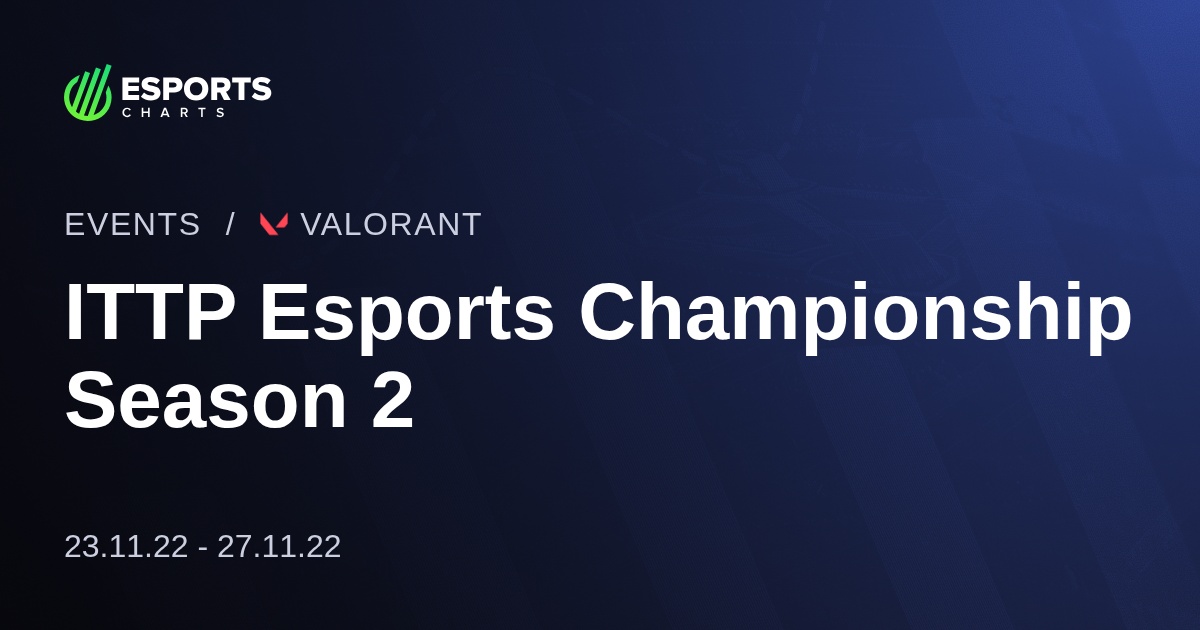 ITTP Esports Championship Season 2 - Valorant - İzleyici, Genel Bakış ...