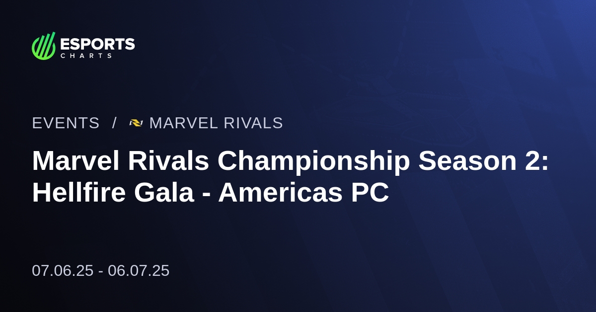 Marvel Rivals Championship Season 2: Hellfire Gala - Americas PC - MR ...