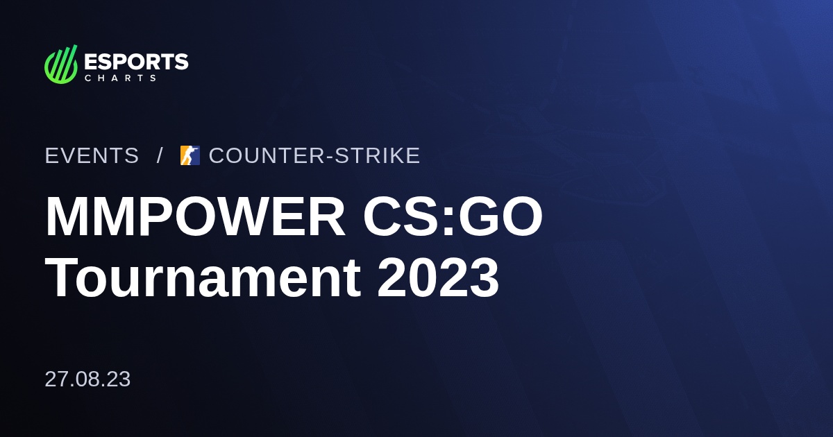 MMPOWER CS:GO Tournament 2023 - CS2 - Schedule and Results