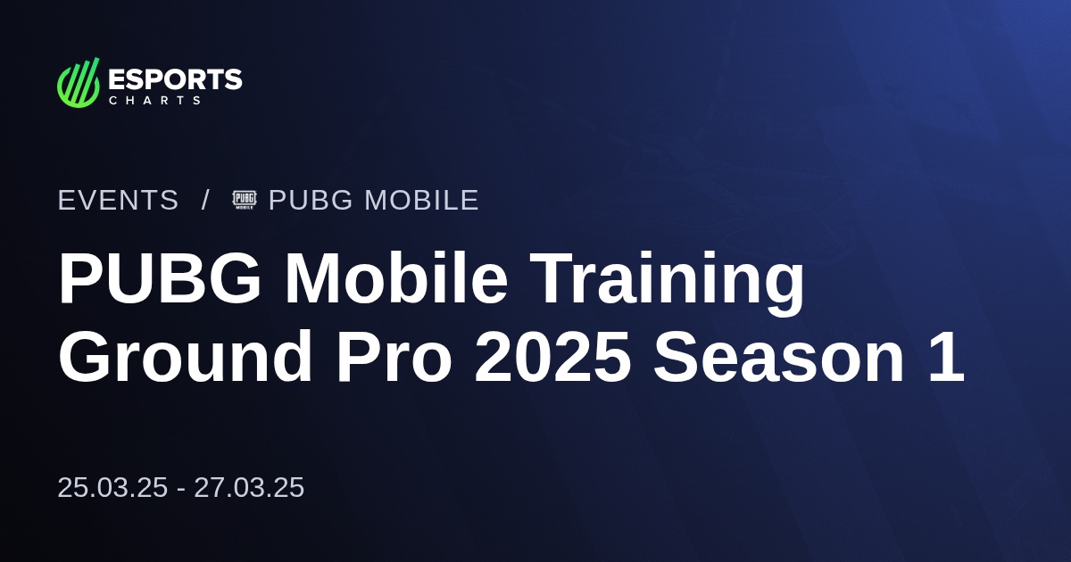 PUBG Mobile Training Ground Pro 2025 Season 1 - PUBG Mobile ...