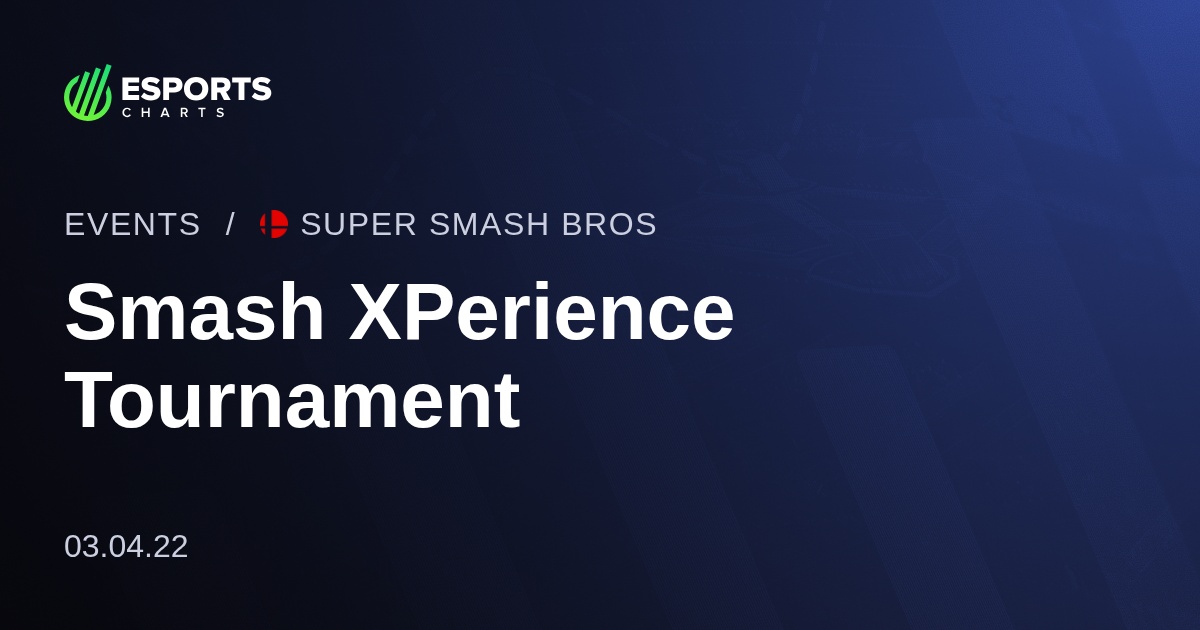 Smash XPerience Tournament - SSB - Viewership, Overview, Prize Pool ...