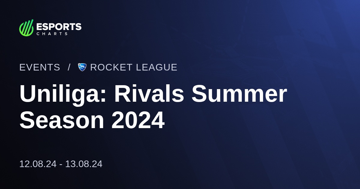 Uniliga: Rivals Summer Season 2024 - RL - Viewership, Overview, Prize ...